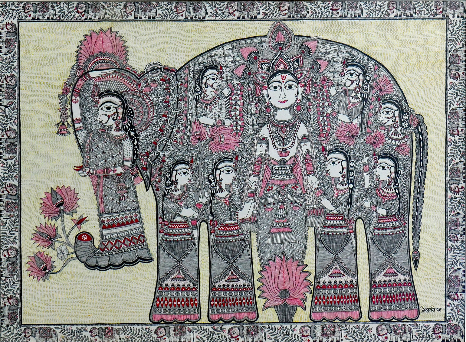Padma Shri Godavari Dutt | Madhubani Painting – Art Of India
