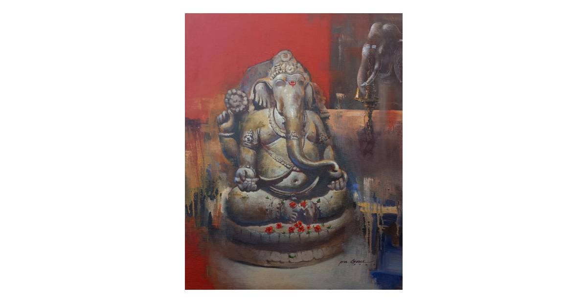 Lord Ganesha by Atul Gendle – Art Of India
