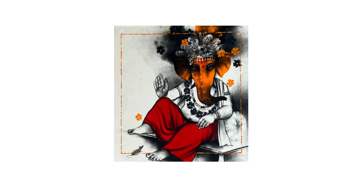 Ganesha by Ajay De – Art Of India