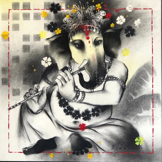 Lord Ganesha by Ajay De – Art Of India